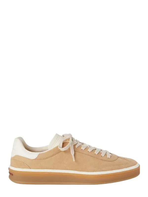 Loro Piana Low-top Lace-up Sneakers - Fengqiu Color