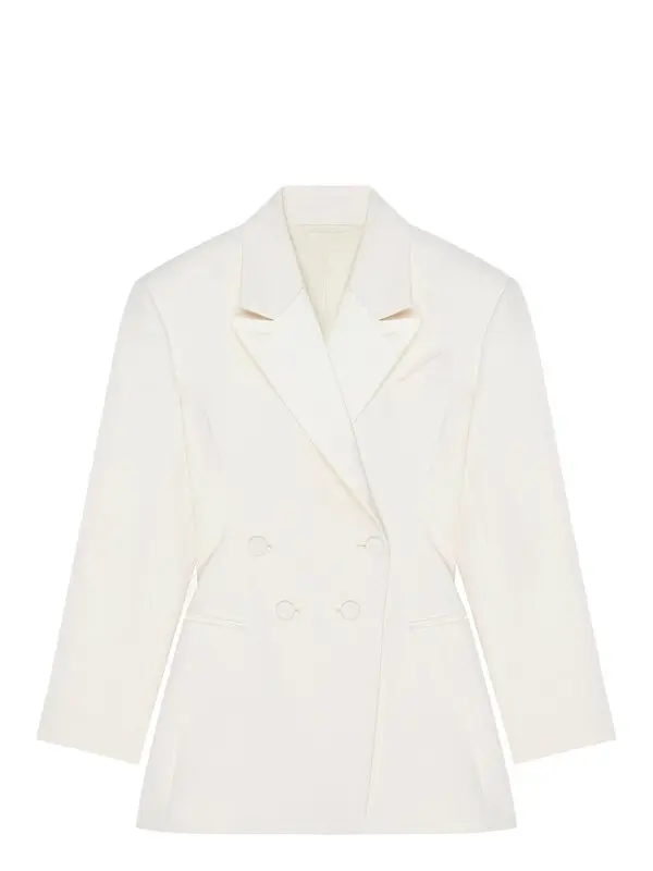 Givenchy Double-breasted Blazer - White