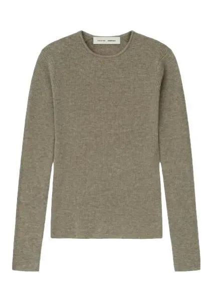 Fear Of God Rib-knit Long-sleeve T-shirt - Gray