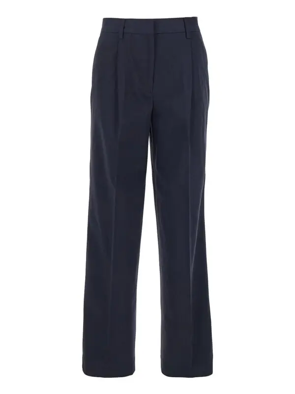TOTEME Pleated Trousers - Black