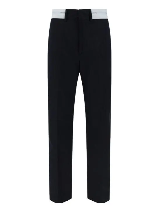 Palm Angels Straight Leg Chino Pants - Black