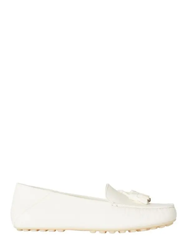 Loro Piana Tassel Detail Loafers - White