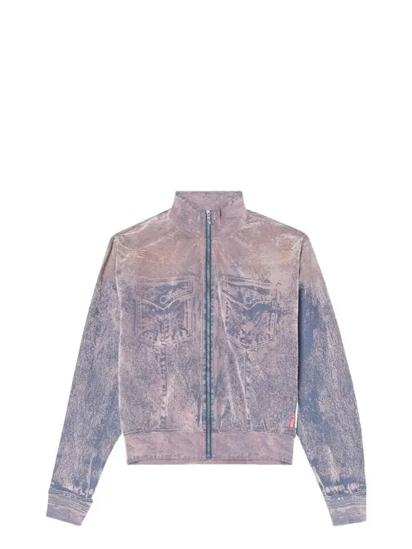 DIESEL® F-slitly Sweatshirt - Blue/purple