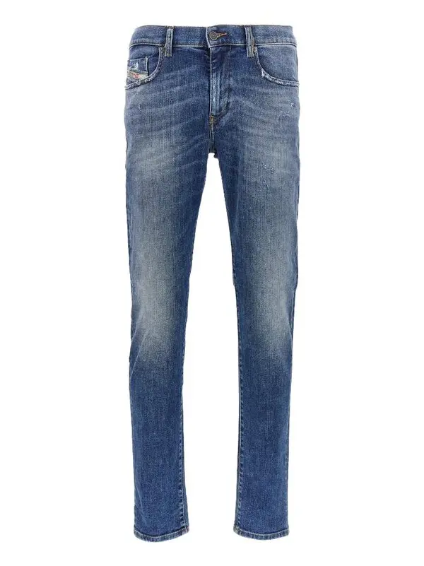 DIESEL® 2019 D-strukt Straight Leg Jeans - Blue