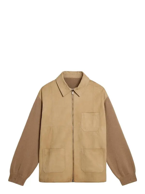 GOLDEN GOOSE Long Sleeved Zip Up Jacket - Tufa