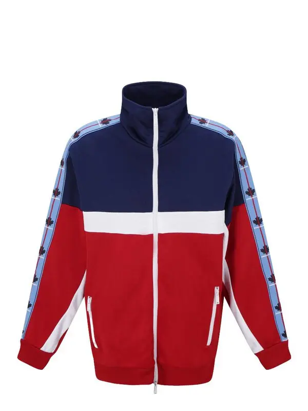 Dsquared2 Zip-up Long-sleeved Cardigan - Red