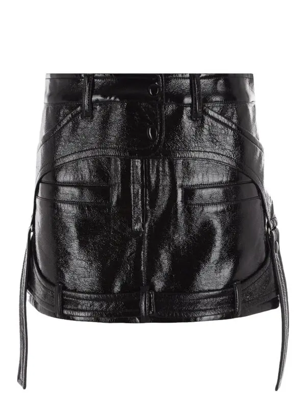 COURREGES Emblem Skirt - Black