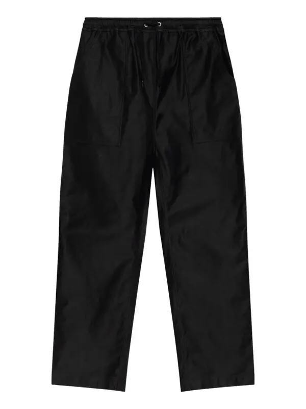 Comme Des Garçons Relaxed Fit Drawstring Trousers - Black