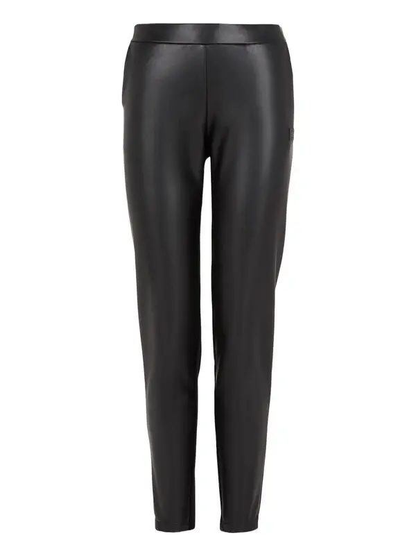 EA7 Elastic Waist Leggings - Black
