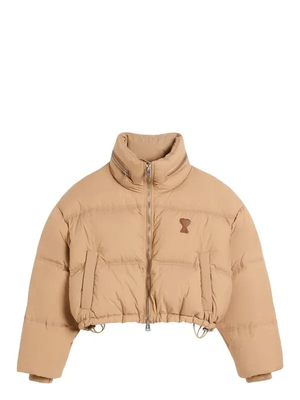 Ami De Coeur Down Jacket - Color Sand