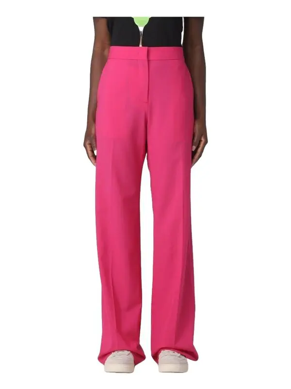MSGM Straight Leg Trousers - Pink