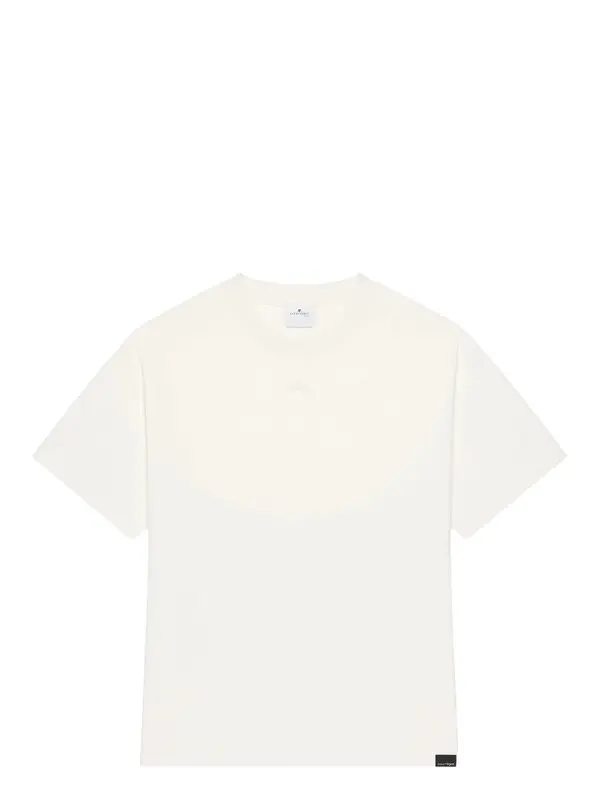 COURREGES Courrèges Ac-logo Crewneck T-shirt - White