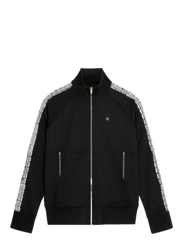Givenchy 4g Zipped Track Jacket - Black