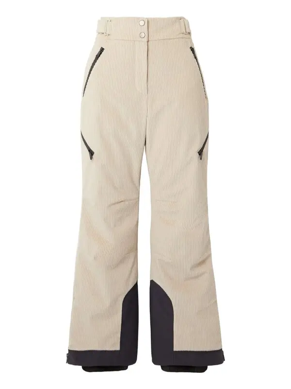 Brunello Cucinelli Corduroy Ski Pants - Light Brown