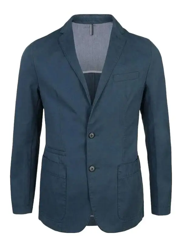 Hugo Boss Single-breasted Suit Jacket - Blue