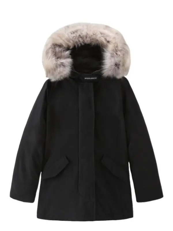 Woolrich Faux-fur Trimmed Hooded Parka - Black