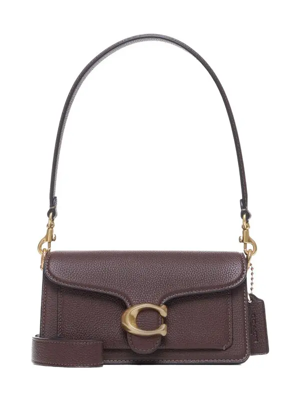 COACH Tabby 20 Logo Plaque Shoulder Bag - B4/maple