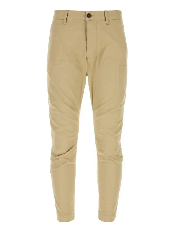 Dsquared2 D2 Sexy Tapered-leg Chino Pants - Nude