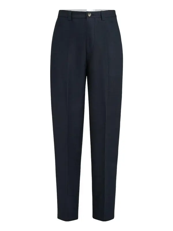 Brunello Cucinelli Pleated Straight-leg Trousers - Black