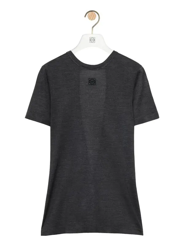 Loewe Silk And Viscose Knot Top - Gray