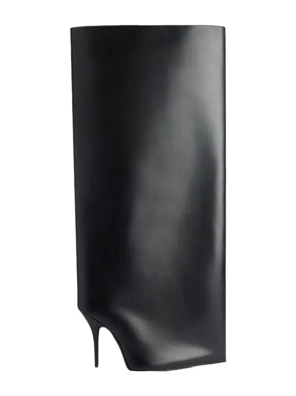 Balenciaga Wader Heeled Boots - Black