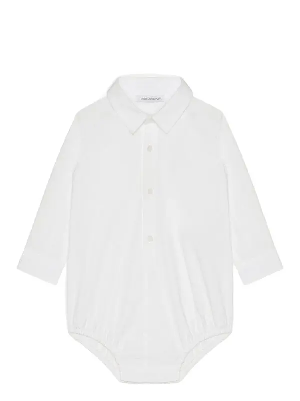 Dolce & Gabbana Shirt Bodysuit - White