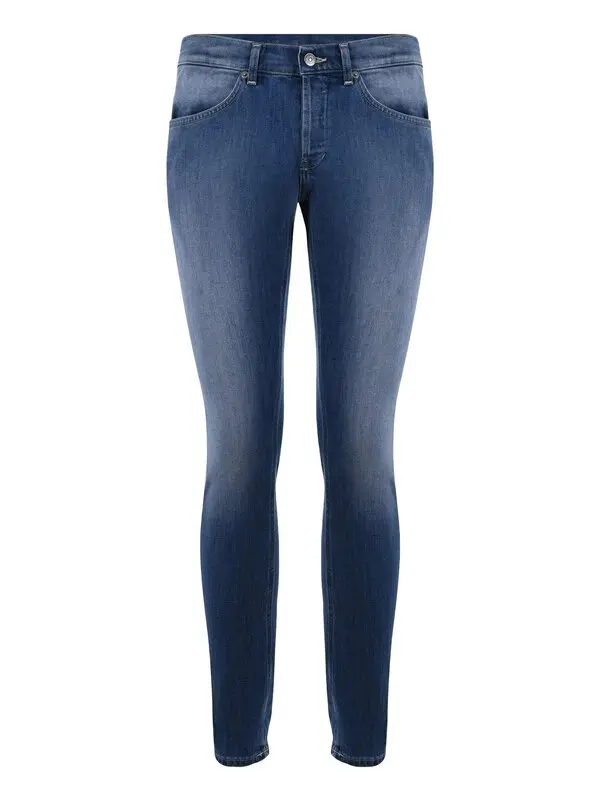 DONDUP Straight-leg Skinny-cut Jeans - Blue