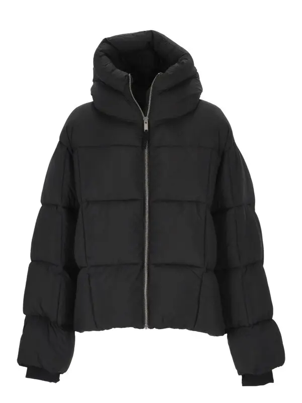 THOM KROM Padded Hooded Jacket - Black