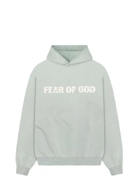 Fear Of God Long-sleeved Printed Hoodie - White