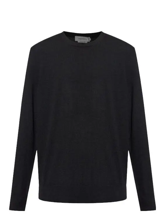 Alexander McQueen T-bar Hardware Knitted Jumper - Black