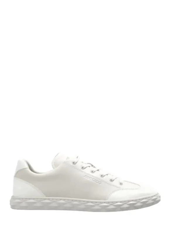 JIMMY CHOO Diamond Light Flex Sneakers - White