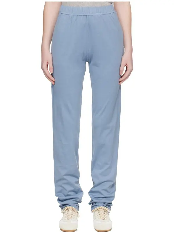 RIER Elastic Waist Casual Pants - Blue