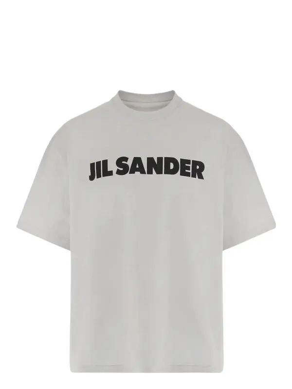 JIL SANDER Logo T-shirt - Gray