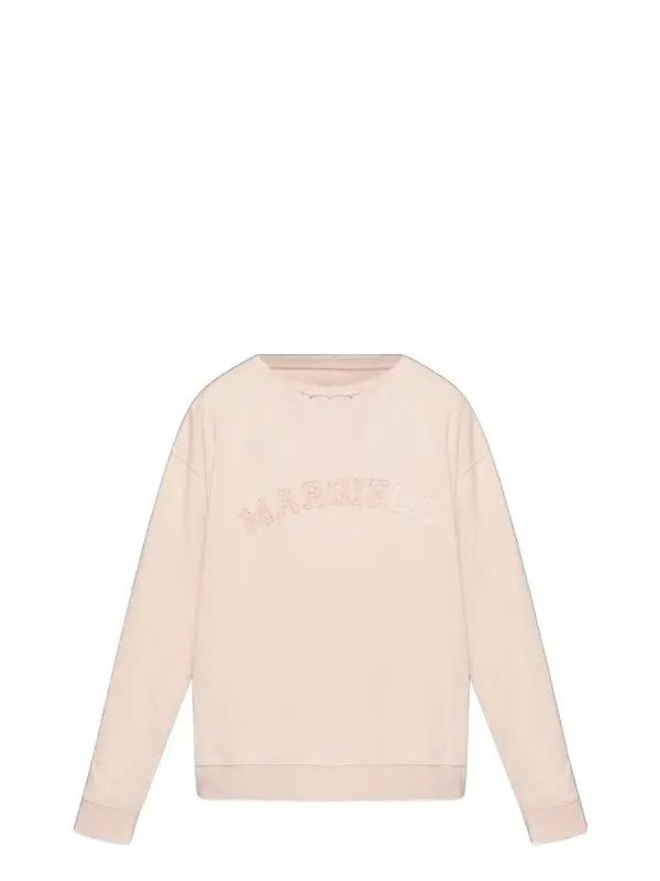MAISON MARGIELA Reverse Logo Sweatshirt - Pink