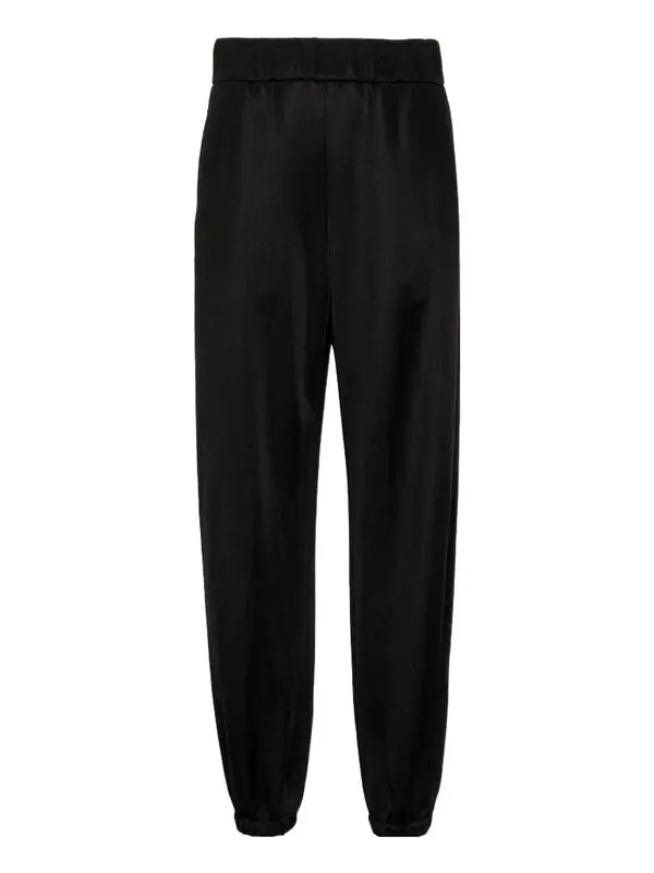 JIL SANDER Elastic Waist Jogging Pants - Black