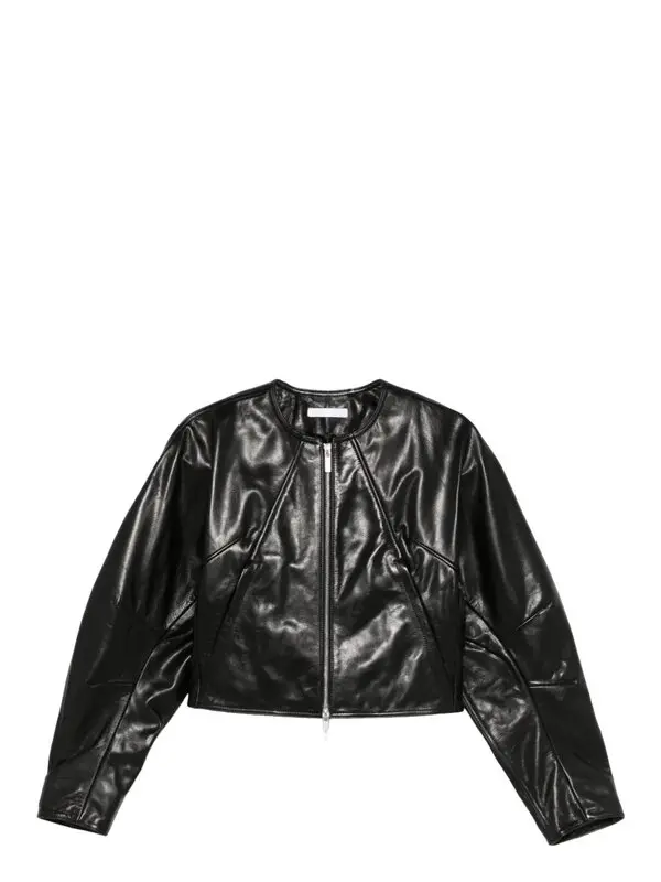 Helmut Lang Articulated Leather Jacket - Black