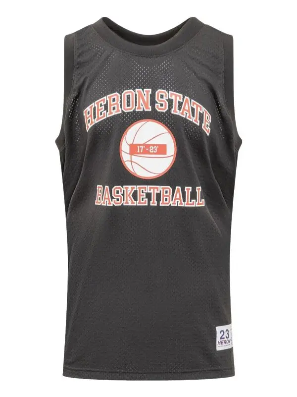 Heron Preston 23 Basketball Tank Top - Black