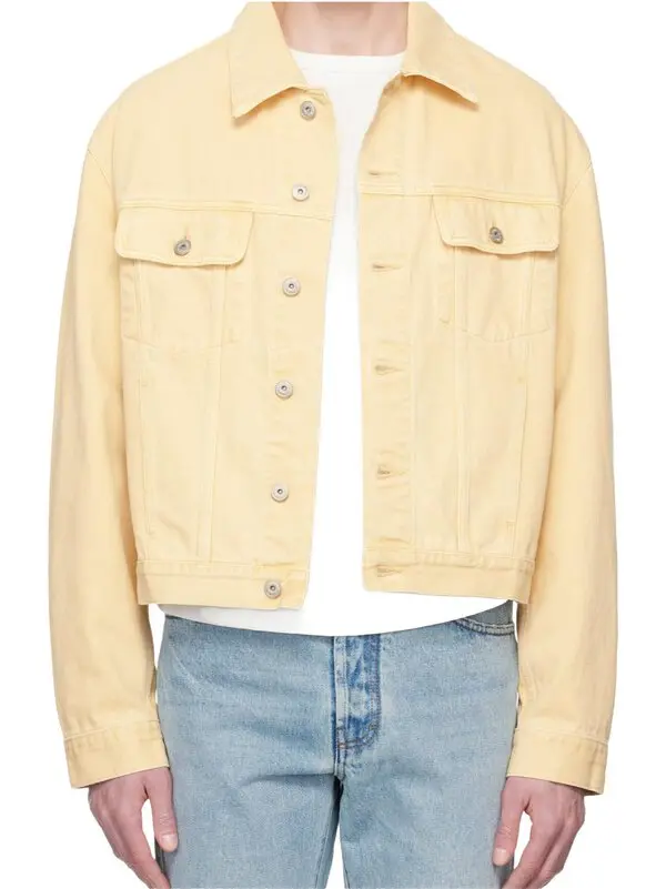 Jacquemus Long Sleeve Casual Jacket - Light Beige