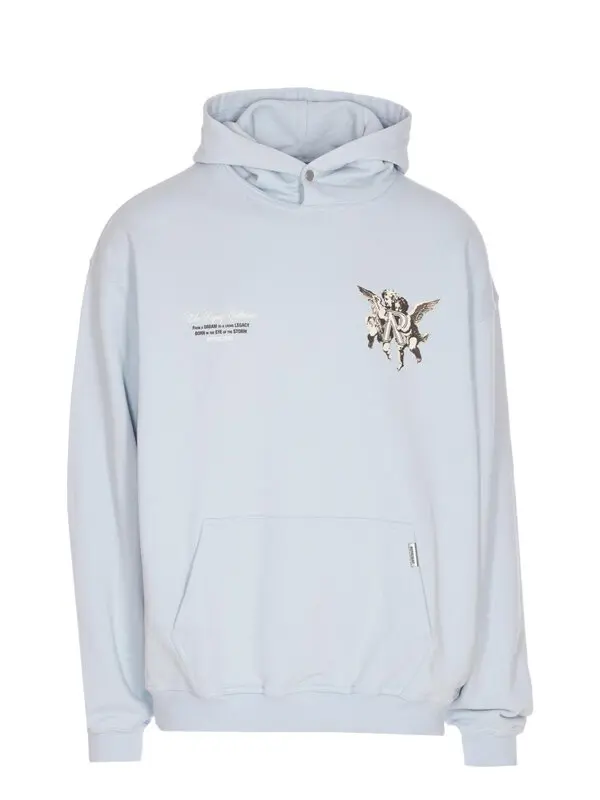 REPRESENT Legacy Cherubs Print Hoodie - White