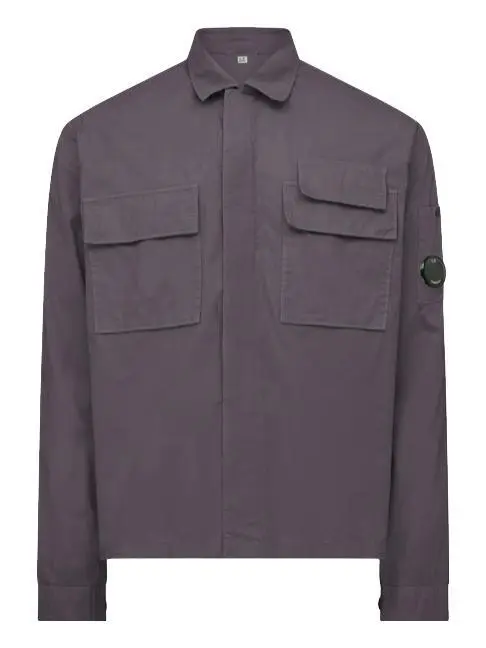 C.P. COMPANY Long-sleeved Casual Jacket - Black