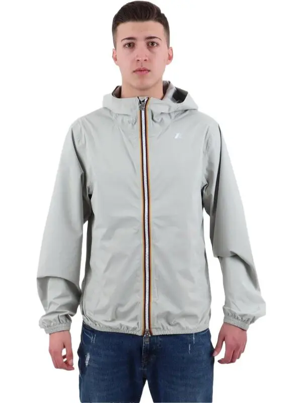 K-WAY Zipped Hooded Jacket - Multicolor