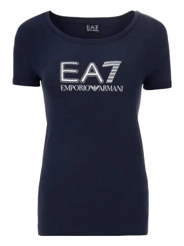 EA7 Logo T-shirt - Black