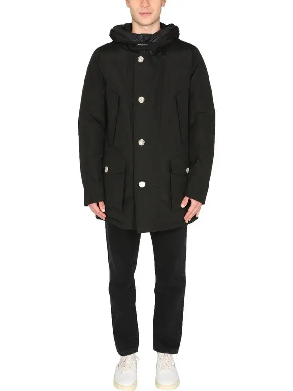 Woolrich Arctic Hooded Down Parka - Black