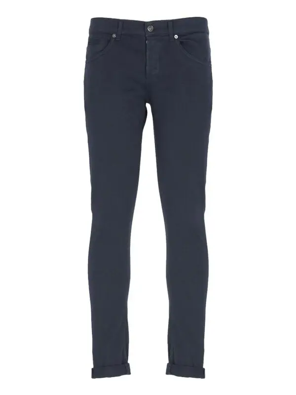 DONDUP Low-rise Slim-fit Jeans - Black