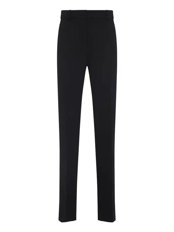 Jacquemus Camargue High-waisted Straight-leg Trousers - Black
