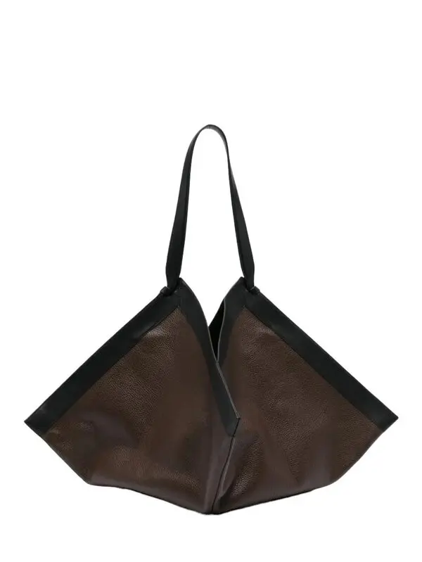 Yuzefi Large Wonton Shoulder Bag - Black