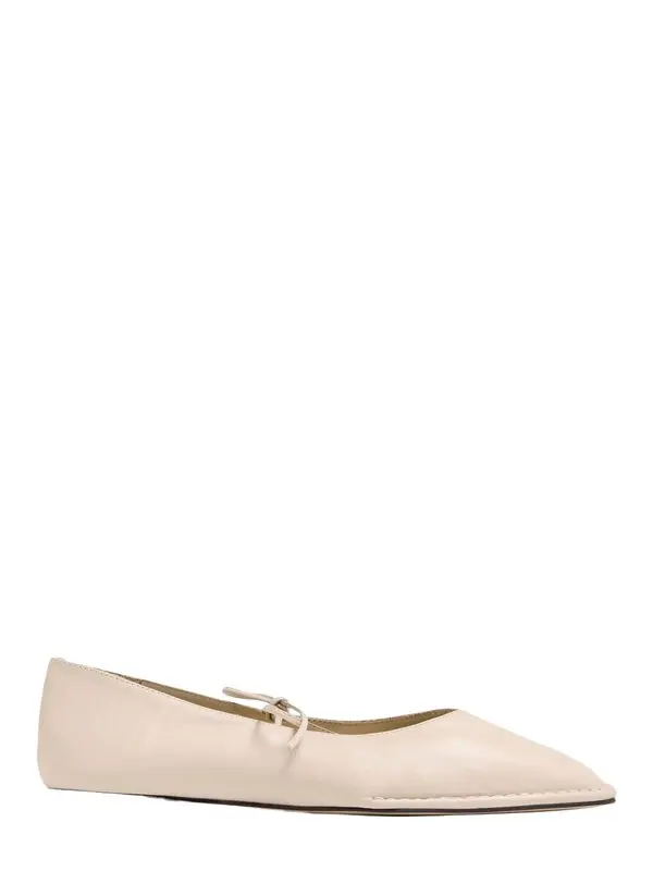 ALOHAS Lace-up Flat - Nude
