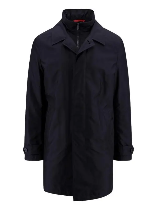 FAY Long-sleeved Casual Jacket - Black