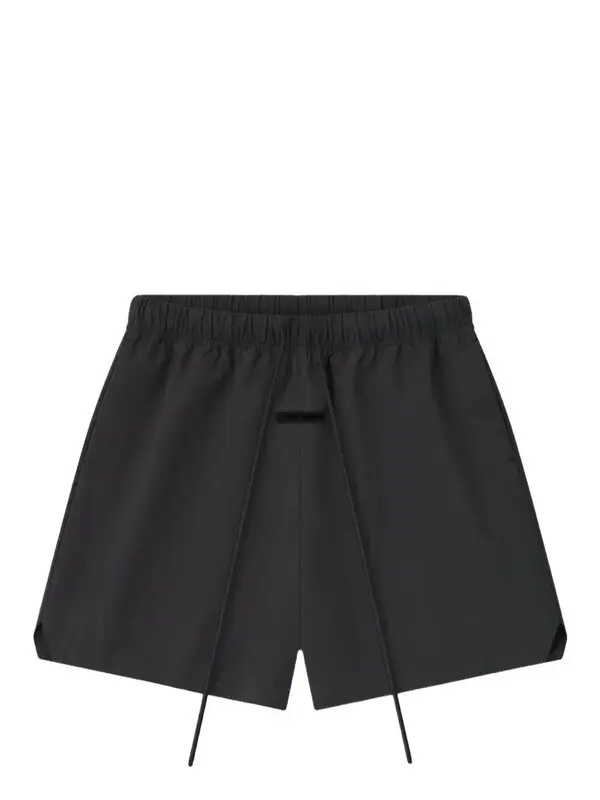 Fear Of God Logo Detail Drawstring Shorts - Black