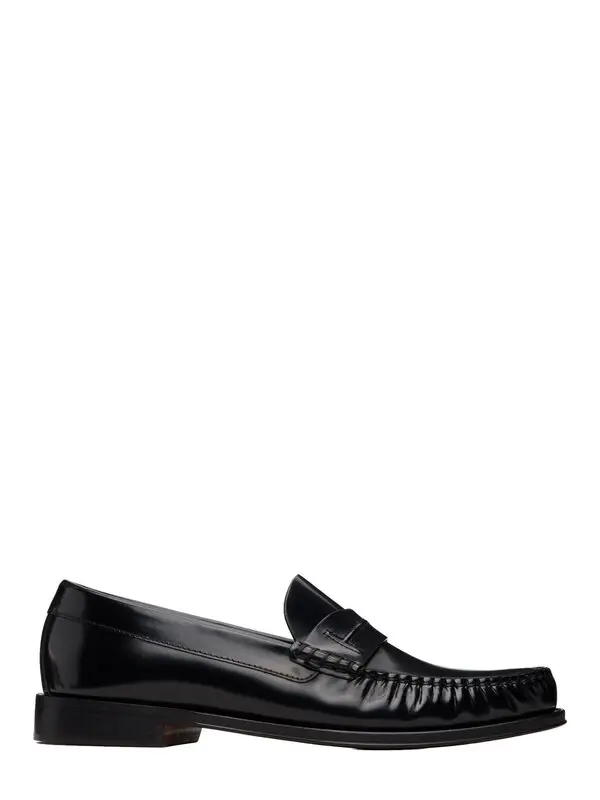 TOM FORD Round Toe Loafers - Black